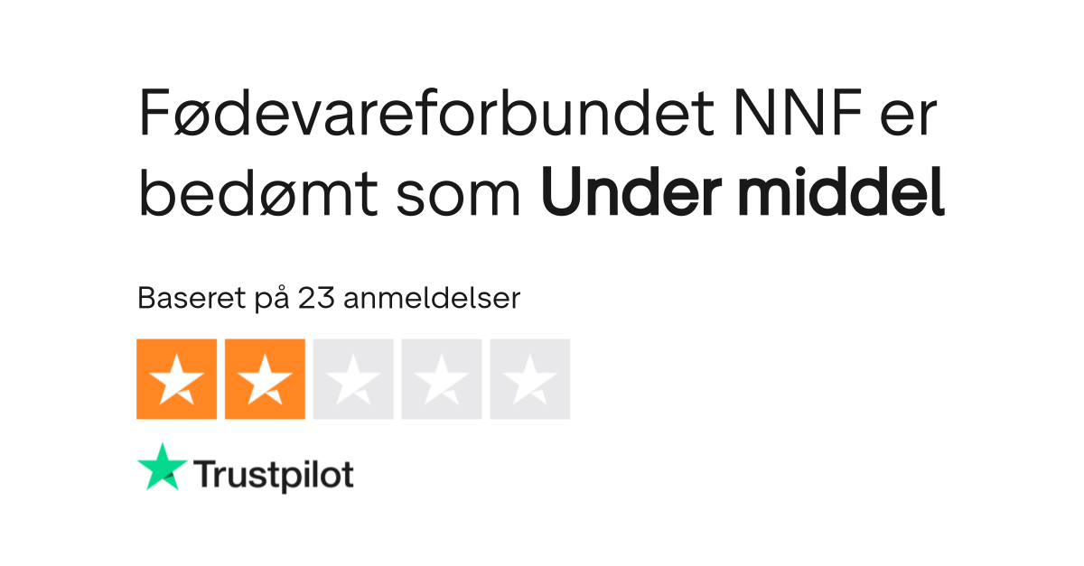 Anmeldelser af Fødevareforbundet NNF | Læs kundernes anmeldelser af www ...