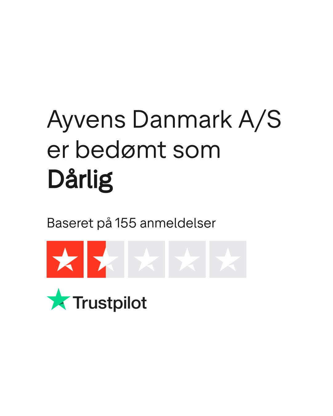 Anmeldelser af Ayvens Danmark A/S | Læs kundernes anmeldelser af www ...