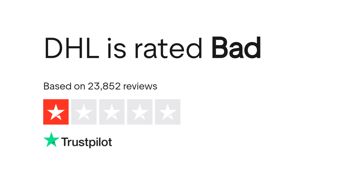 DHL Reviews | Read Customer Service Reviews of www.dhl.com