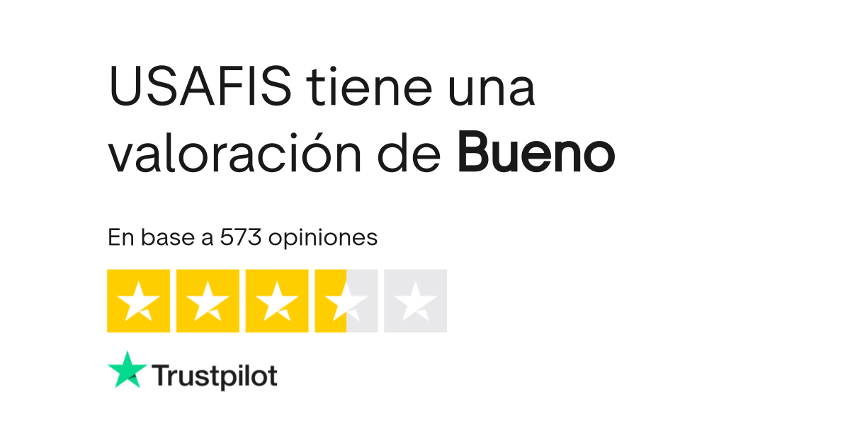 Opiniones sobre USAFIS | Lee las opiniones sobre el servicio de www ...