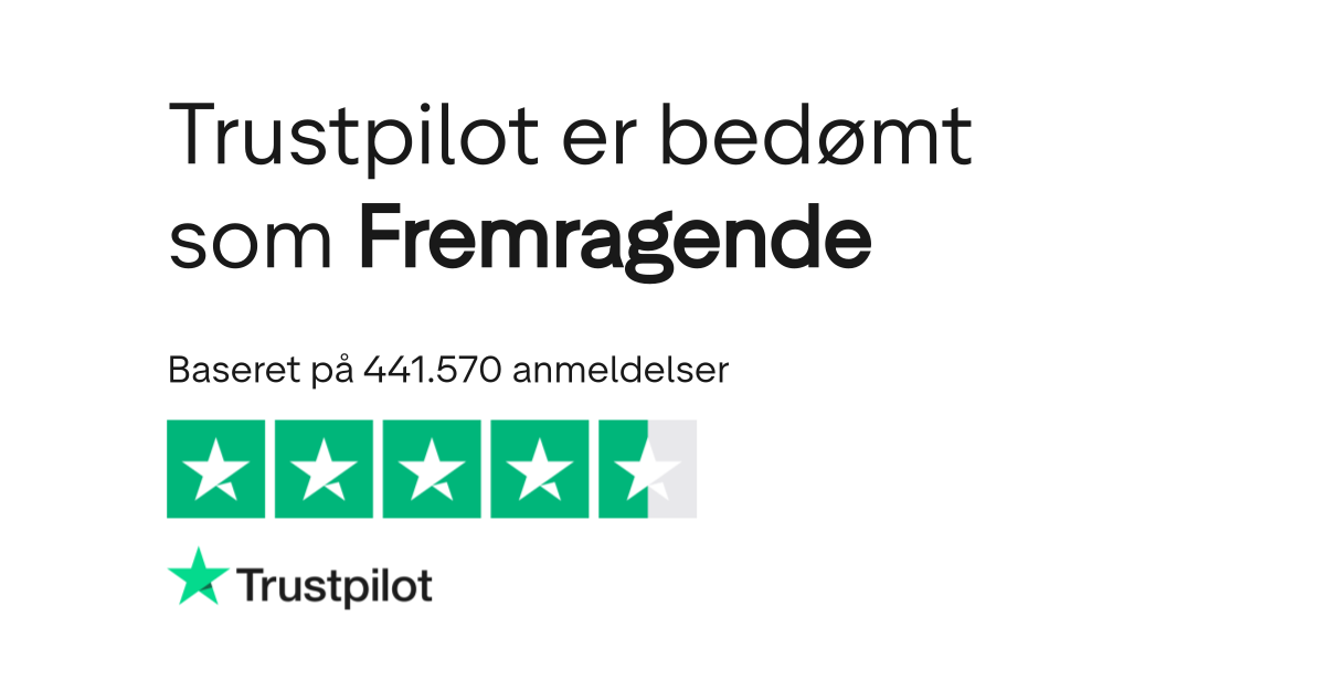 Anmeldelser af Trustpilot | Læs kundernes anmeldelser af trustpilot.com