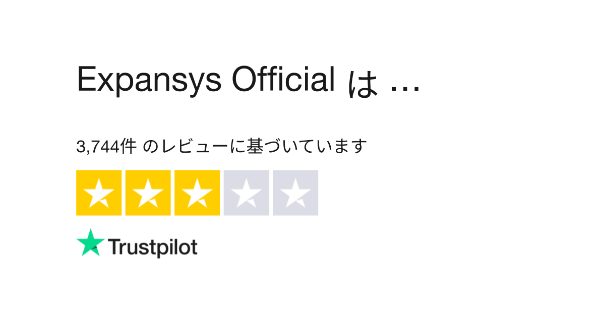 Expansys Official のレビュー| www.expansys.com についてカスタマーサービスのレビューをご覧ください