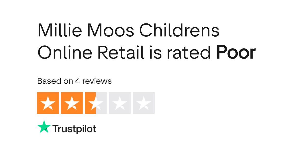 Millie Moos Childrens Online Retail Reviews | Read Customer Service ...