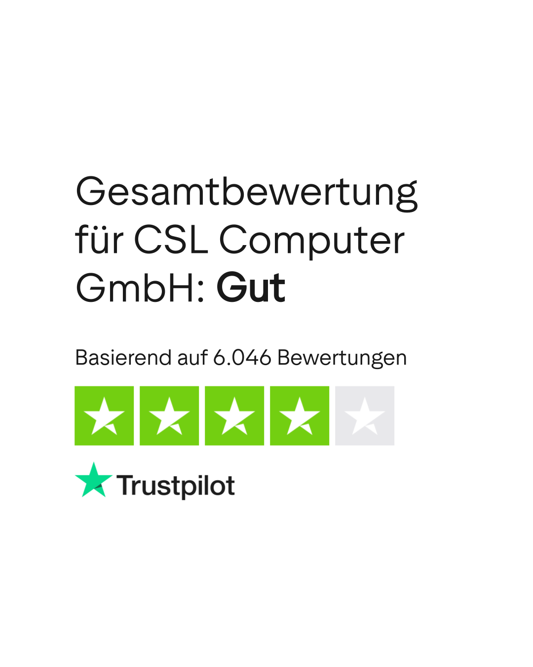 Bewertungen zu CSL Computer GmbH | Lesen Sie Kundenbewertungen zu www ...