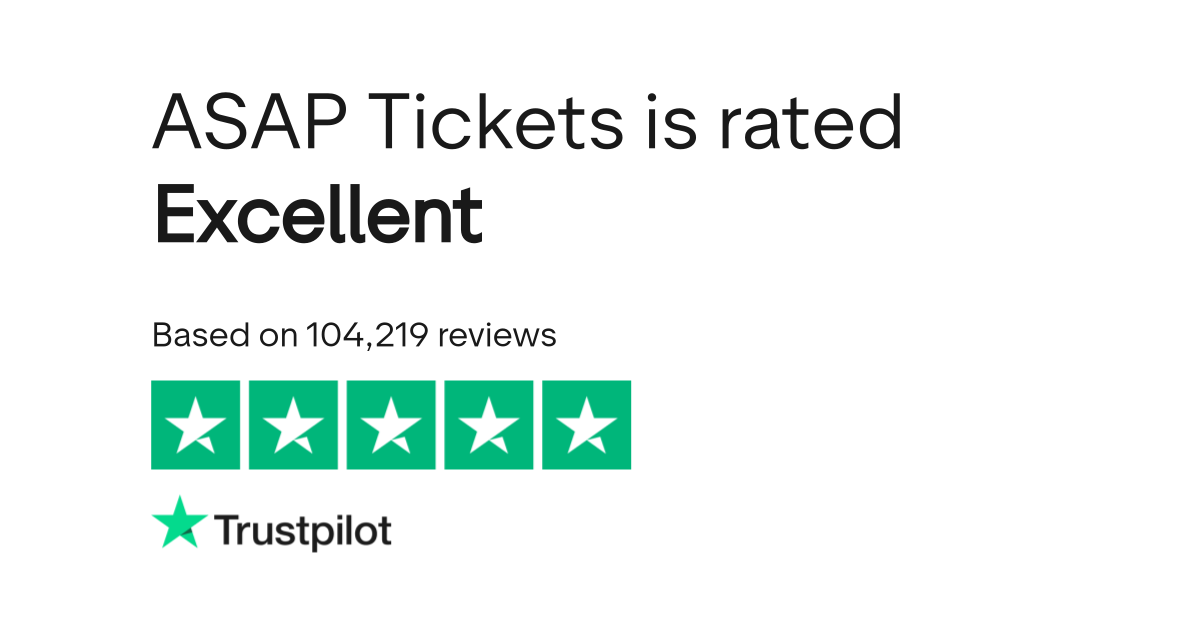 ASAP Tickets Reviews | Read Customer Service Reviews of www.asaptickets.com