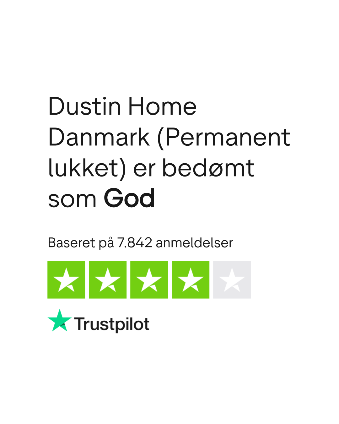 Anmeldelser af Dustin Home Danmark | Læs kundernes anmeldelser af www ...