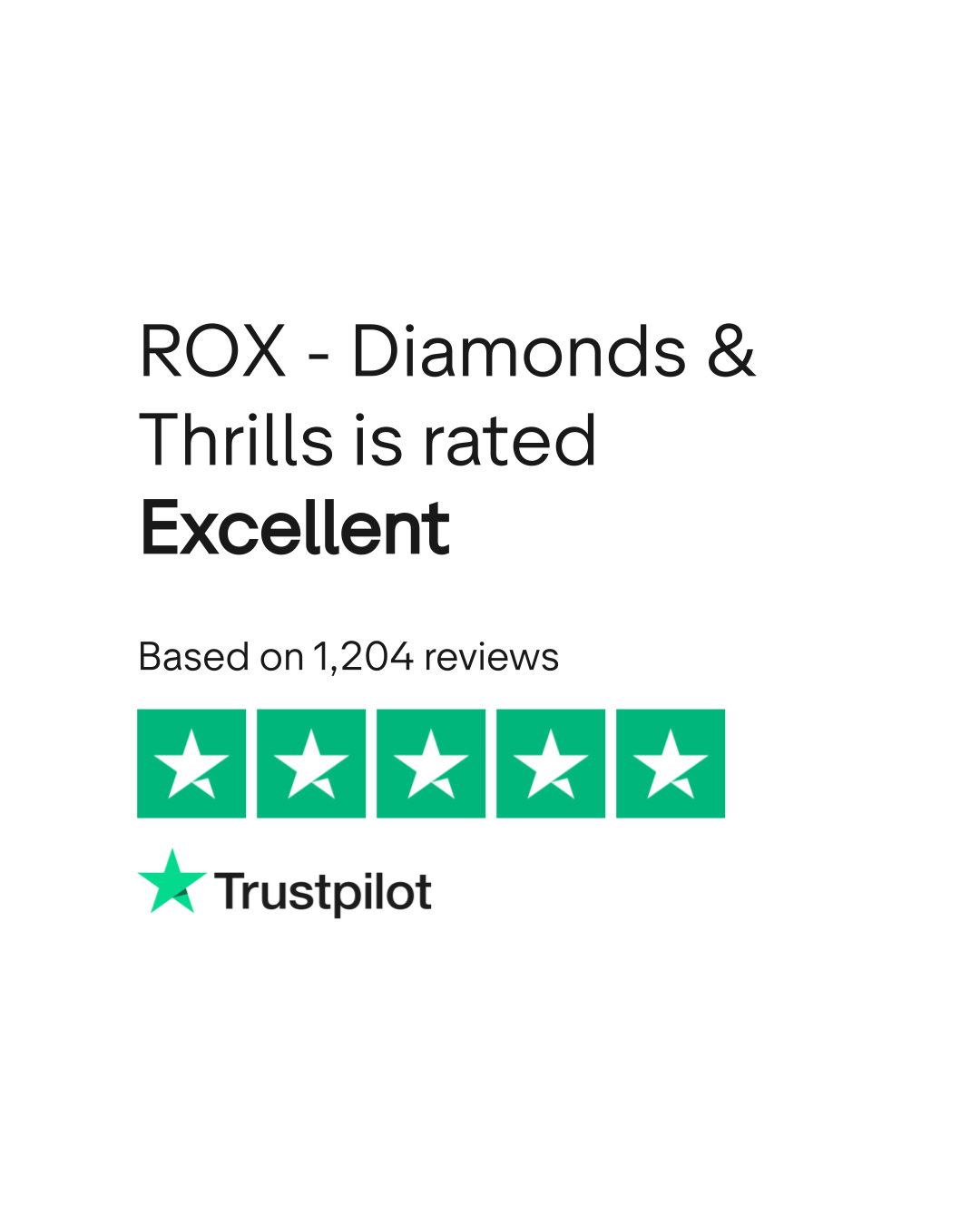 ROX - Diamonds & Thrills Reviews | Read Customer Service Reviews of www ...