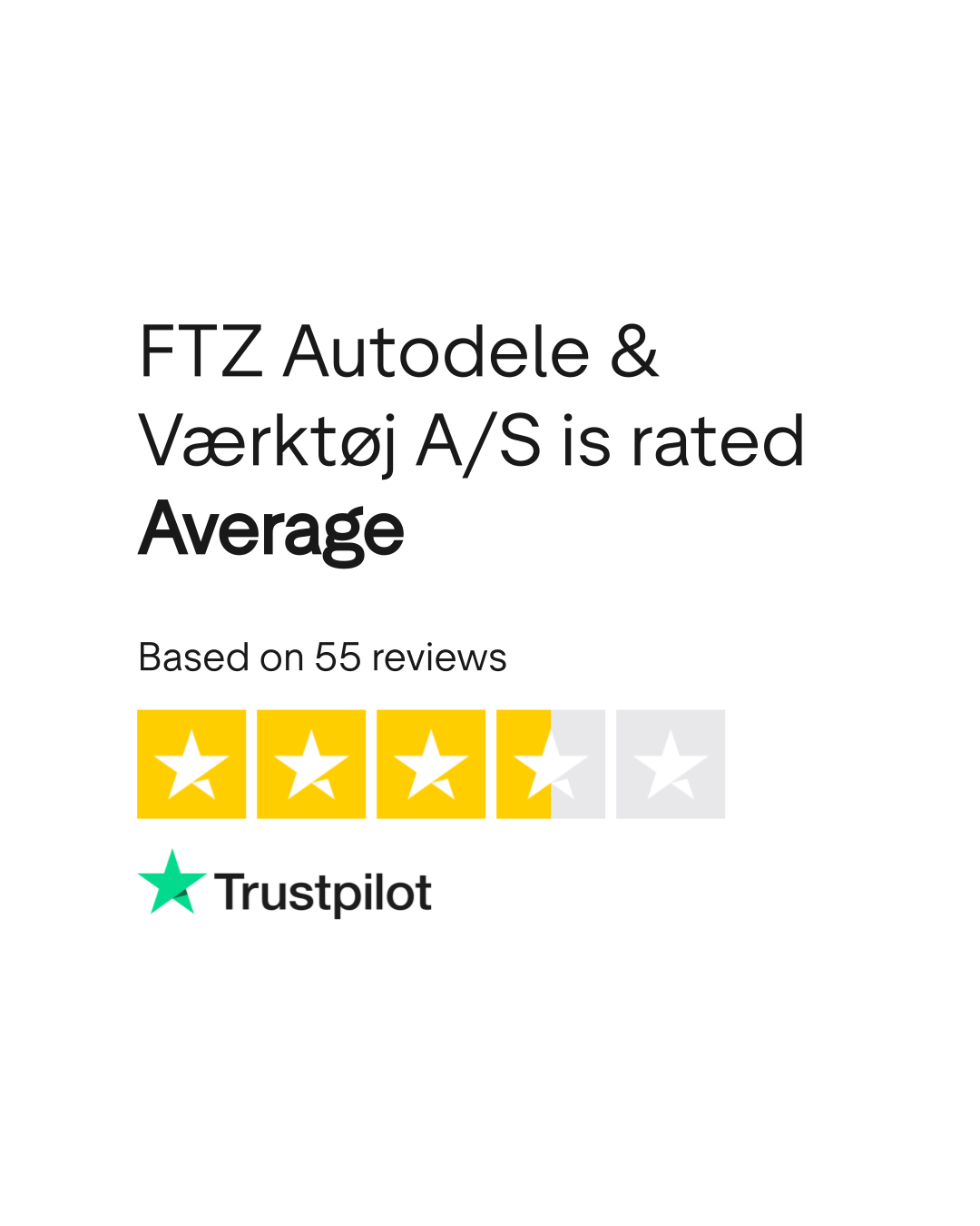 FTZ Autodele & Værktøj A/S Reviews | Read Customer Service Reviews of ...