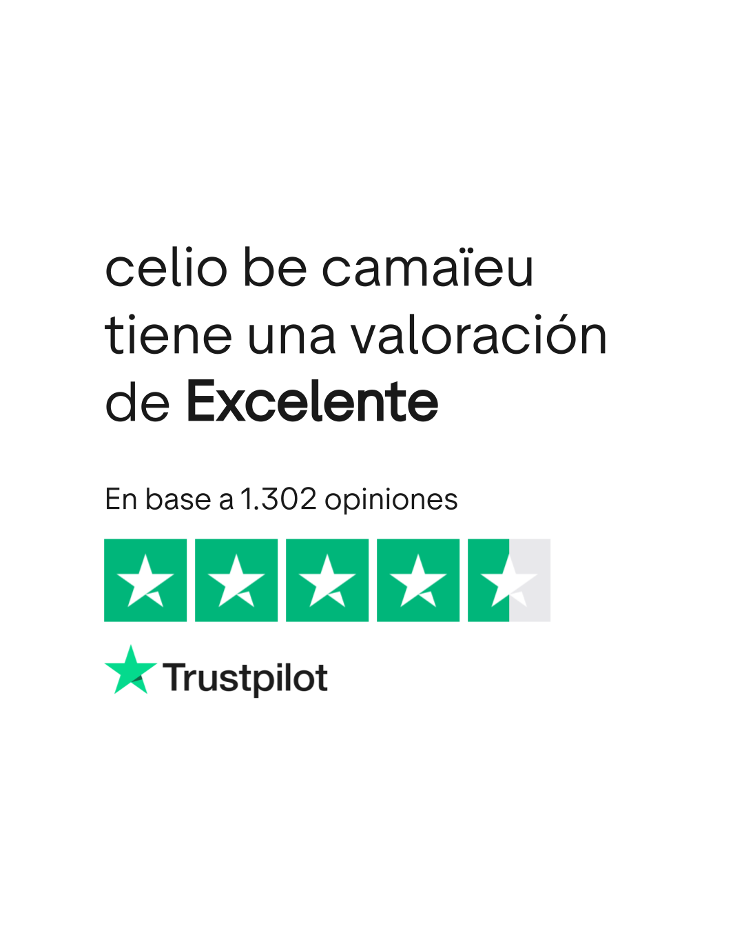 Opiniones sobre celio be camaïeu | Lee las opiniones sobre el servicio ...