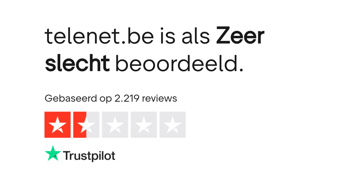 telenet.be reviews | Bekijk consumentenreviews over www.telenet.be