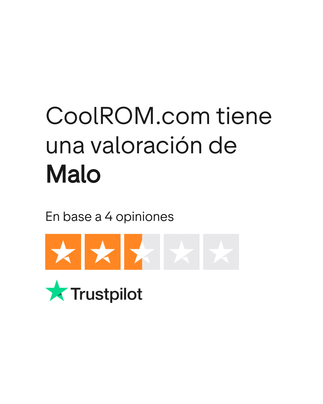 Opiniones sobre CoolROM.com | Lee las opiniones sobre el servicio de ...