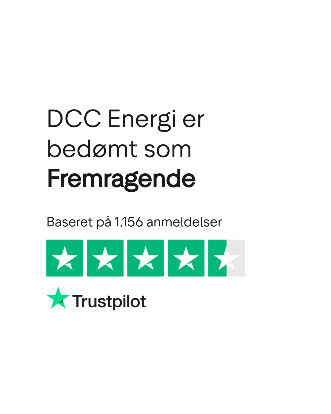 Anmeldelser af DCC Energi | Læs kundernes anmeldelser af www.dccenergi.dk