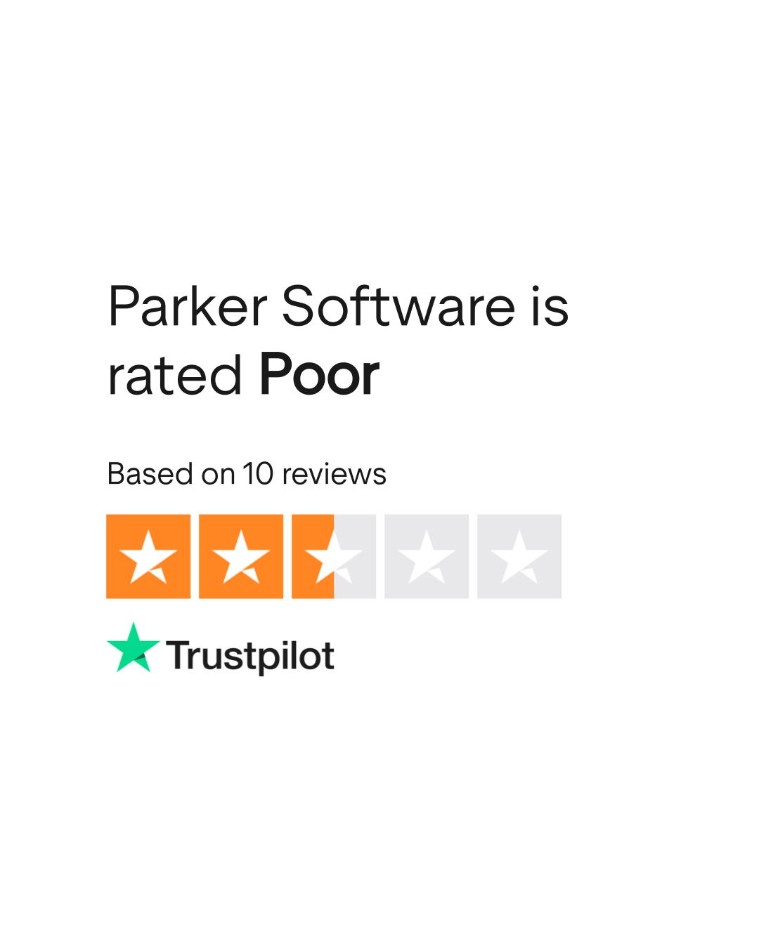 Parker Software Reviews | Read Customer Service Reviews of www ...