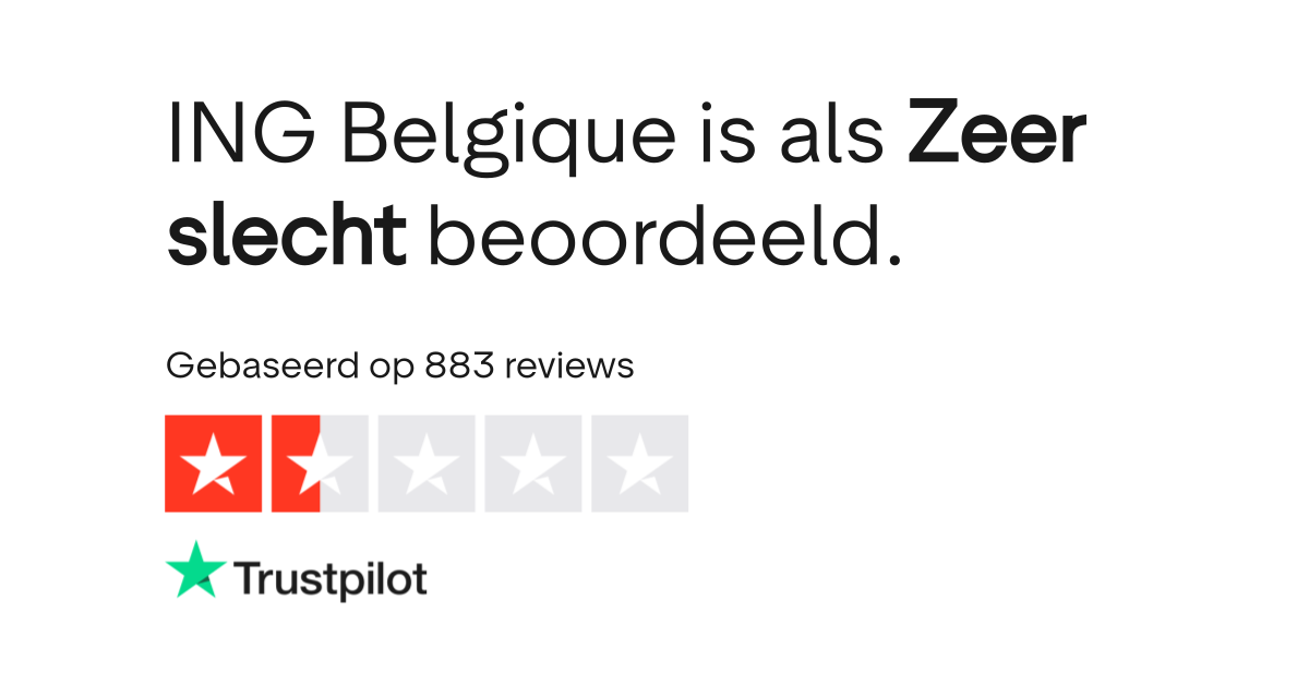 ING Belgique reviews | Bekijk consumentenreviews over www.ing.be