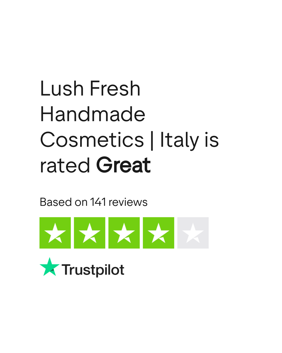 Lush Fresh Handmade Cosmetics | Italy Reviews | Read Customer Service ...