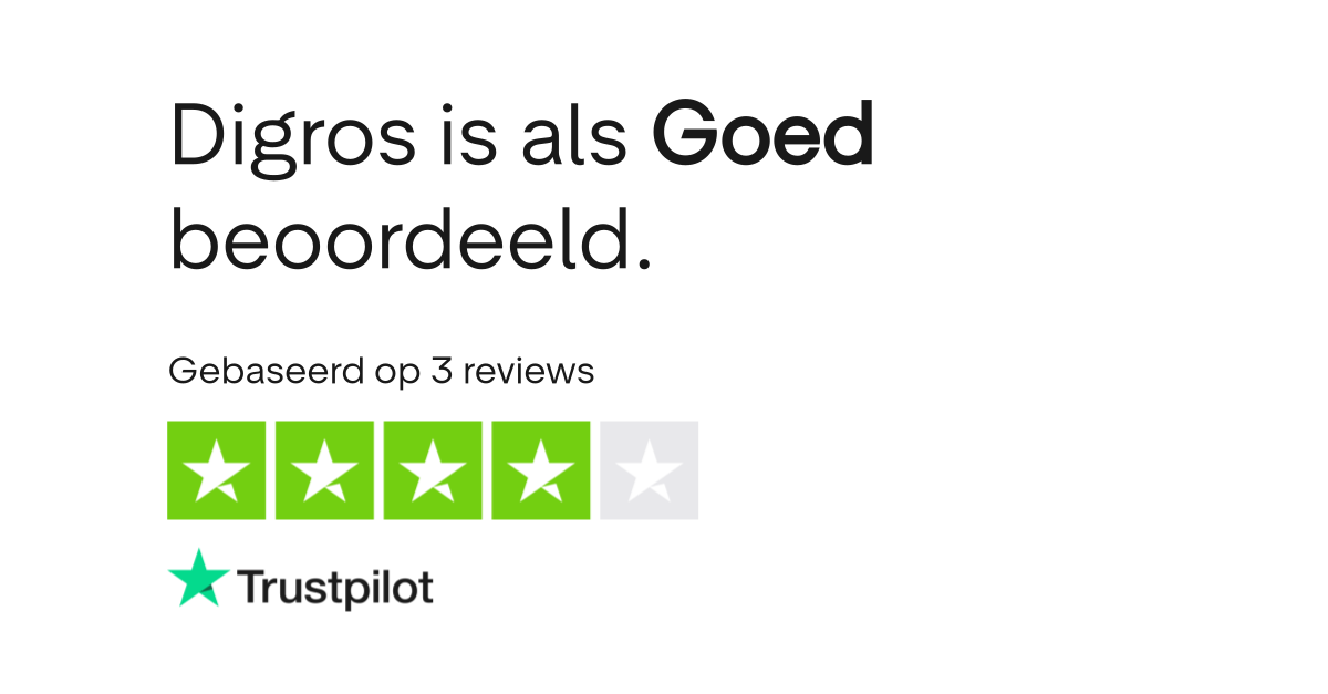Digros reviews | Bekijk consumentenreviews over www.digros.nl