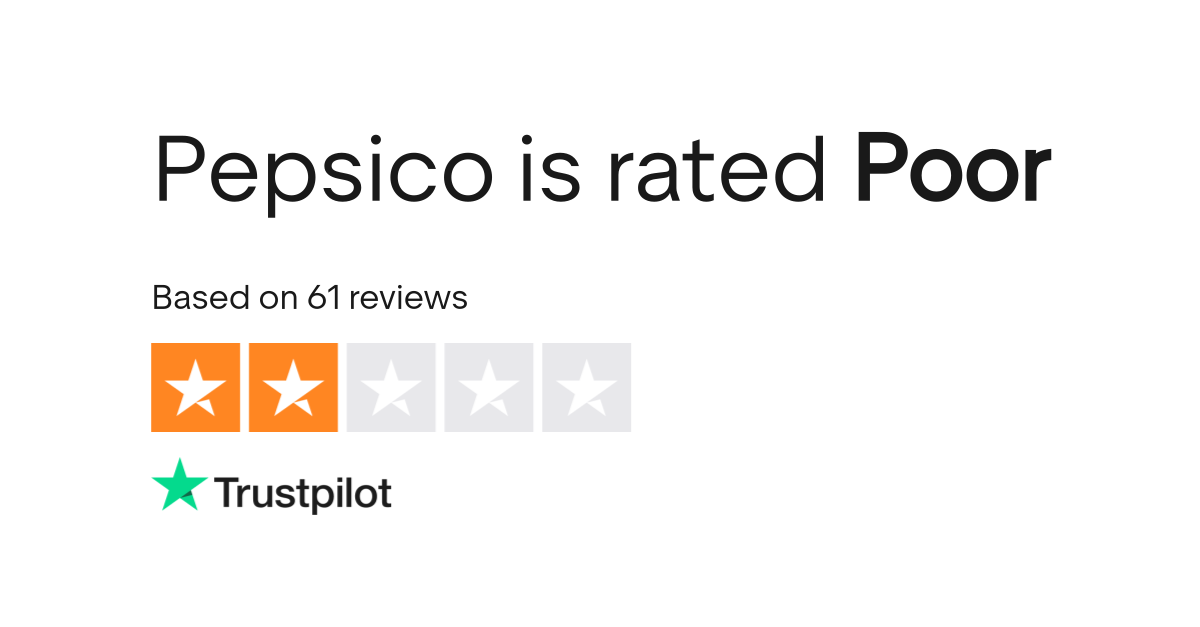 Pepsico Reviews | Read Customer Service Reviews of www.pepsico.com