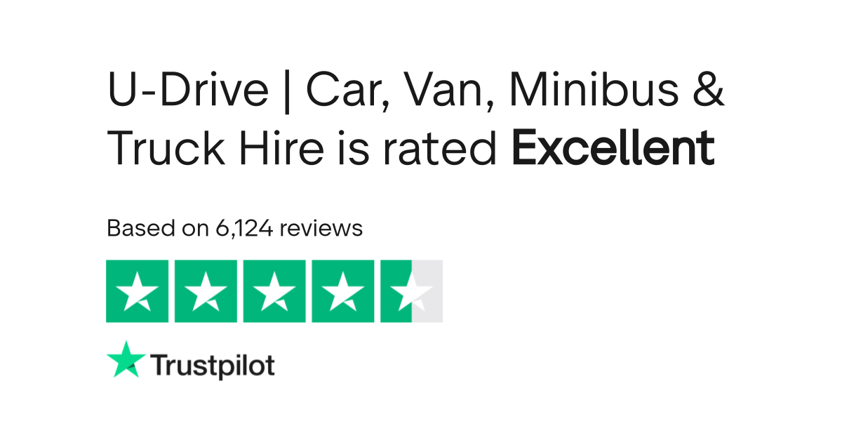 U-Drive | Car, Van, Minibus & Truck Hire Reviews | Read Customer ...