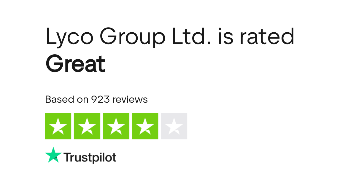 Lyco Group Ltd. Reviews | Read Customer Service Reviews of www.lyco.co.uk