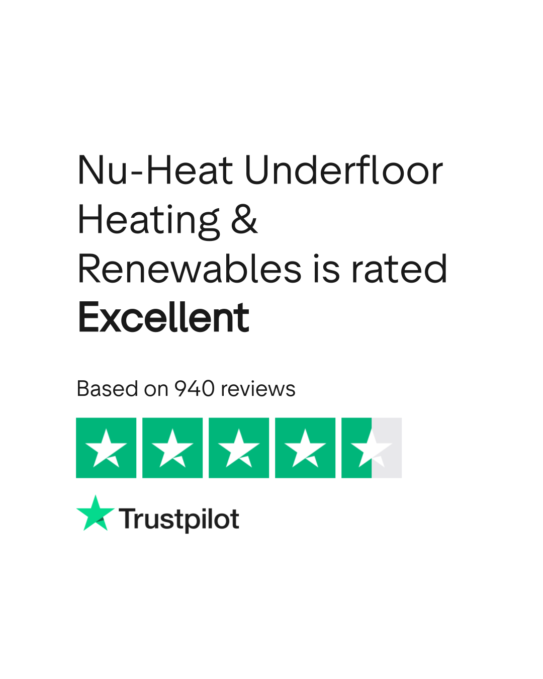 Nu-Heat Underfloor Heating & Renewables Reviews | Read Customer Service ...