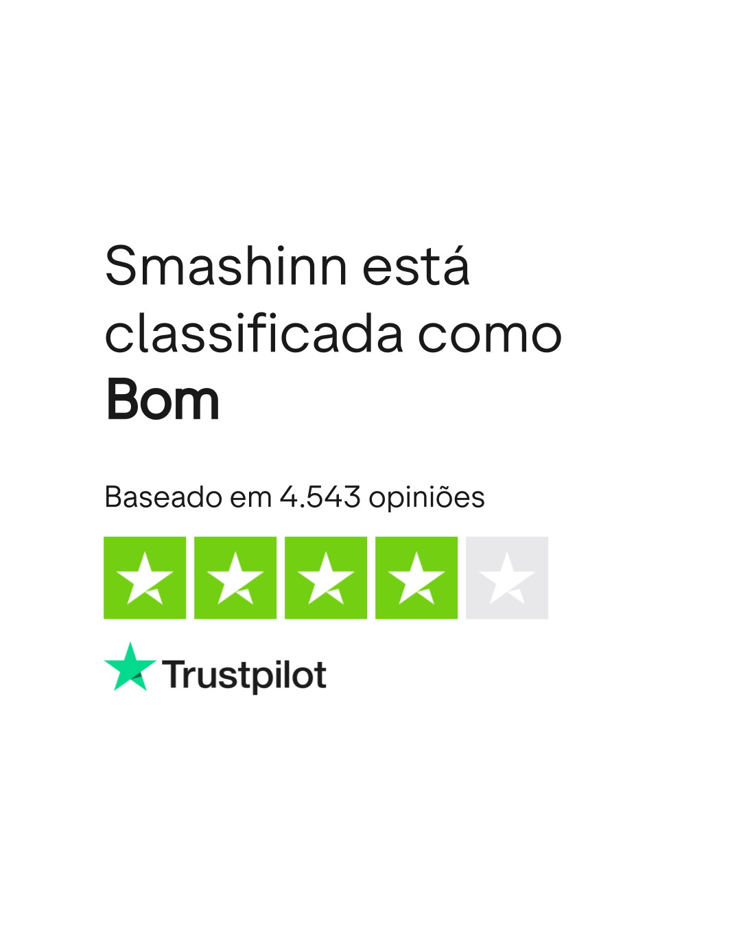 Opiniões sobre Smashinn | Leia opiniões sobre o serviço de smashinn.com