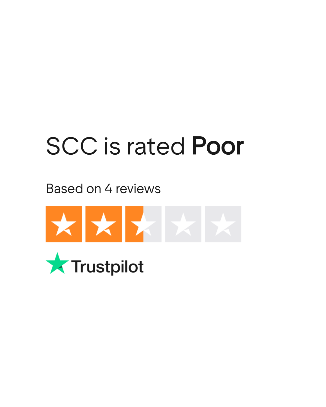 SCC Reviews | Read Customer Service Reviews of www.scc.com