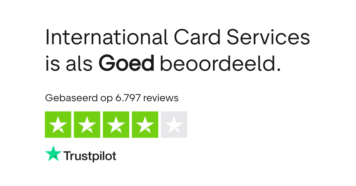 International Card Services reviews | Bekijk consumentenreviews over ...