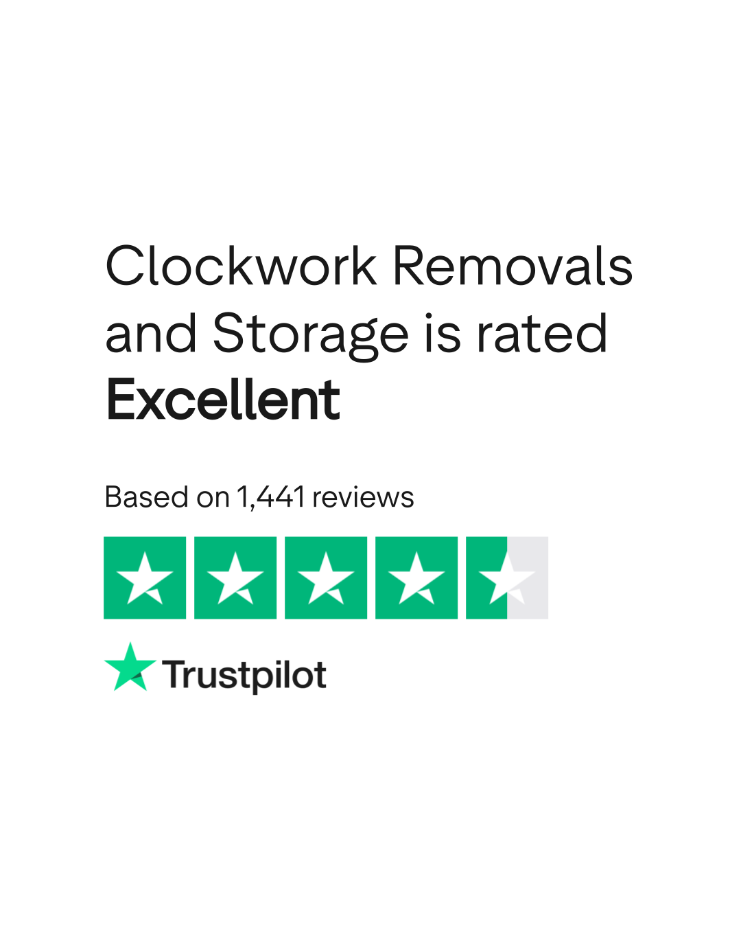 Clockwork Removals and Storage Reviews | Read Customer Service Reviews ...