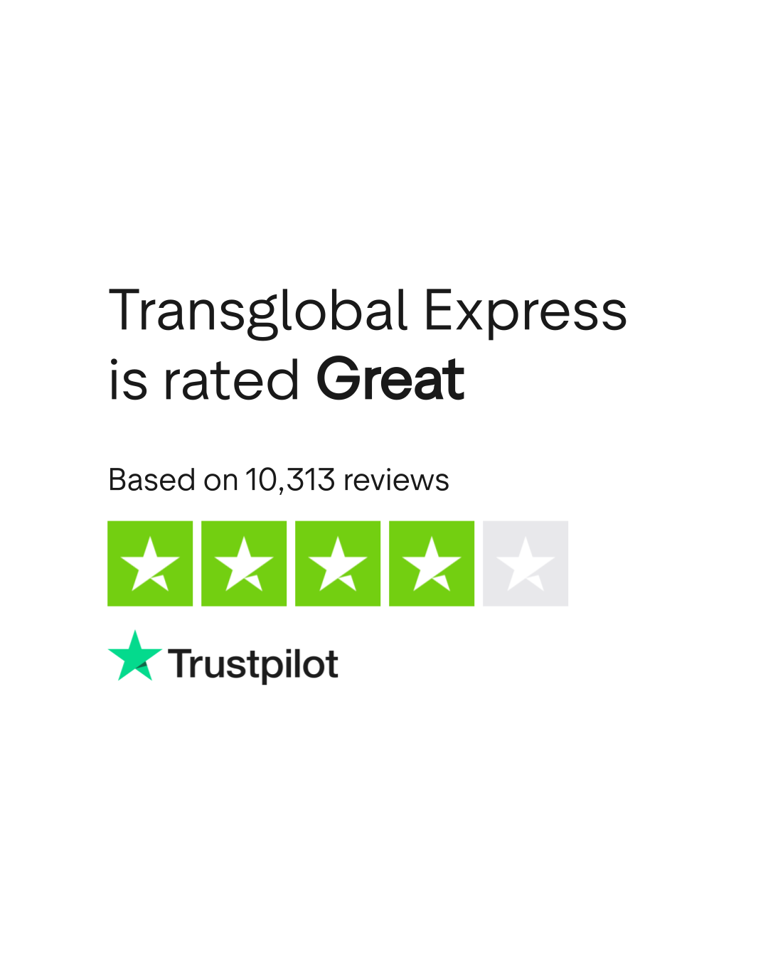Transglobal Express Reviews | Read Customer Service Reviews of www ...