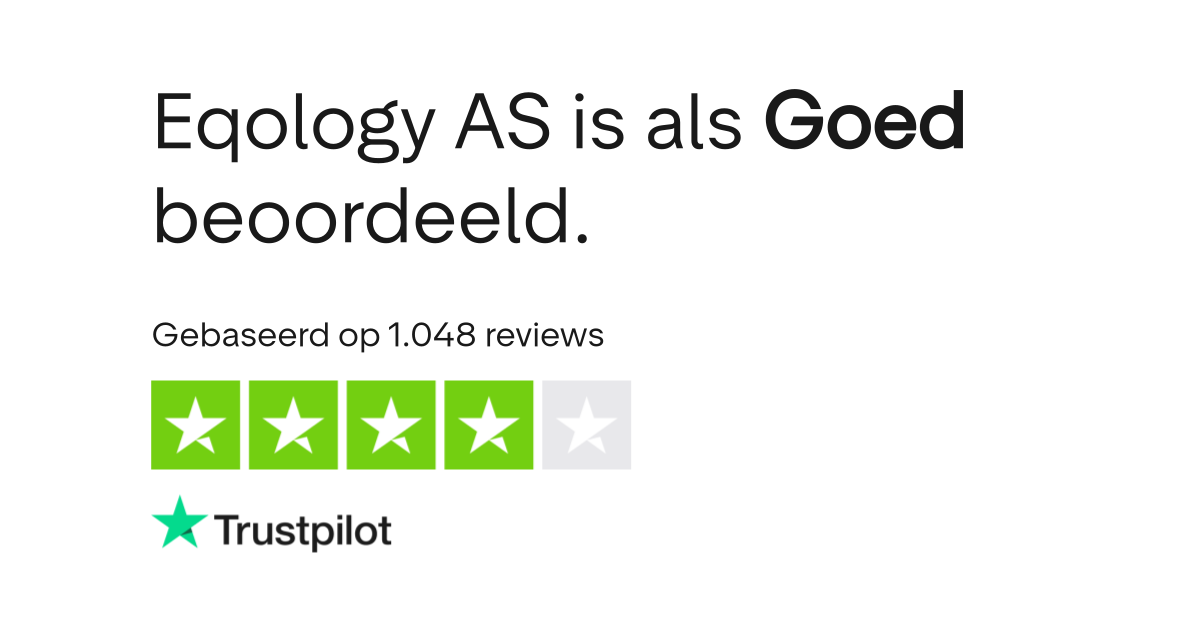 Eqology AS reviews | Bekijk consumentenreviews over www.eqology.com