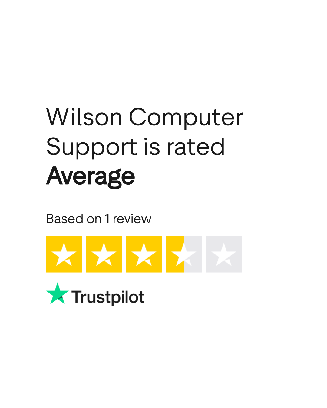 Wilson Computer Support Reviews | Read Customer Service Reviews of wilsoncomputer.com