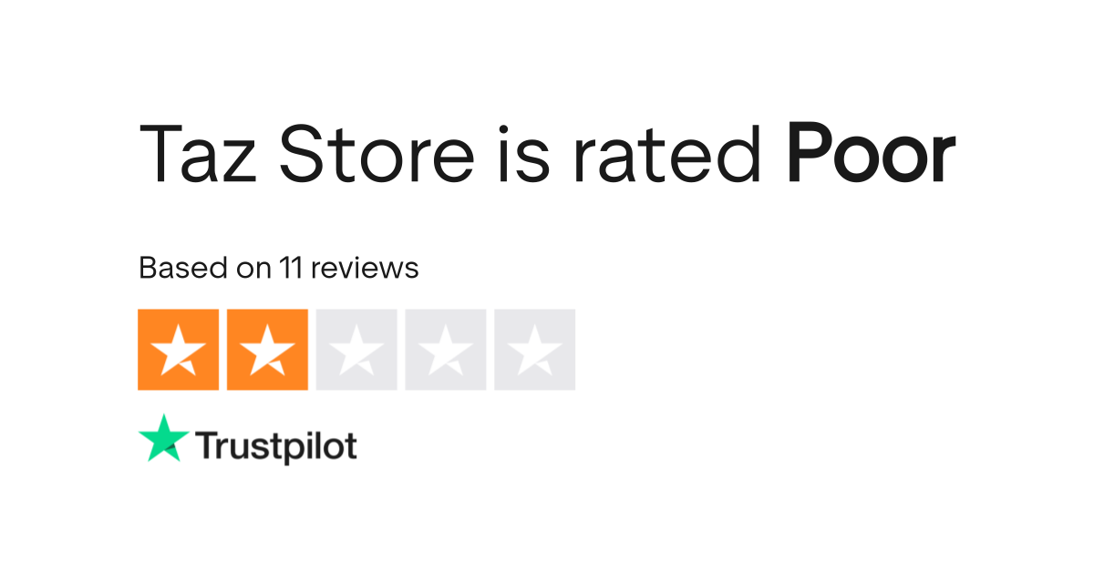 Taz Store Reviews | Read Customer Service Reviews of tazstore.com