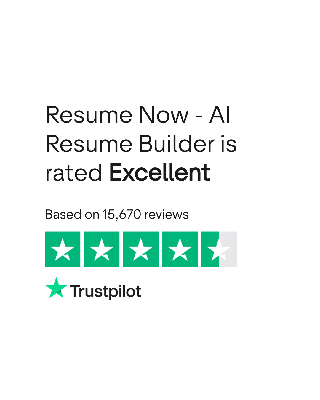 Resume Now - AI Resume Builder Reviews | Read Customer Service Reviews ...