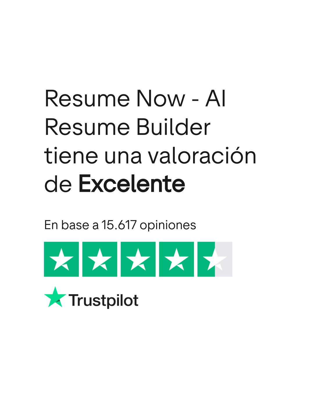 Opiniones sobre Resume Now - AI Resume Builder | Lee las opiniones ...