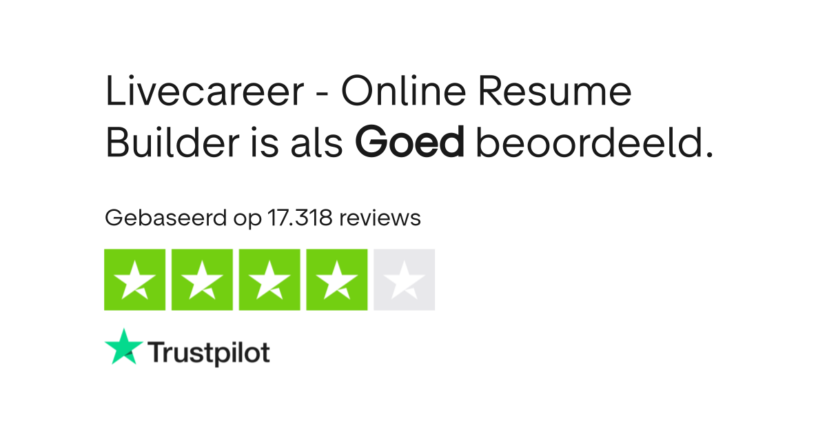 Livecareer reviews | Bekijk consumentenreviews over www.livecareer.com