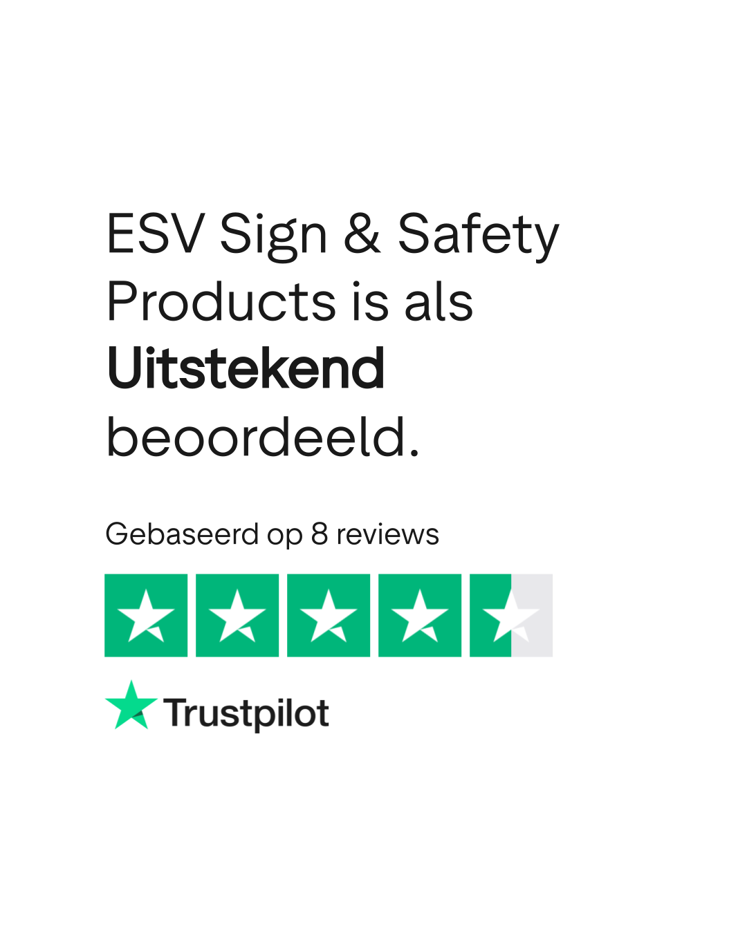 ESV Sign & Safety Products reviews | Bekijk consumentenreviews over ...