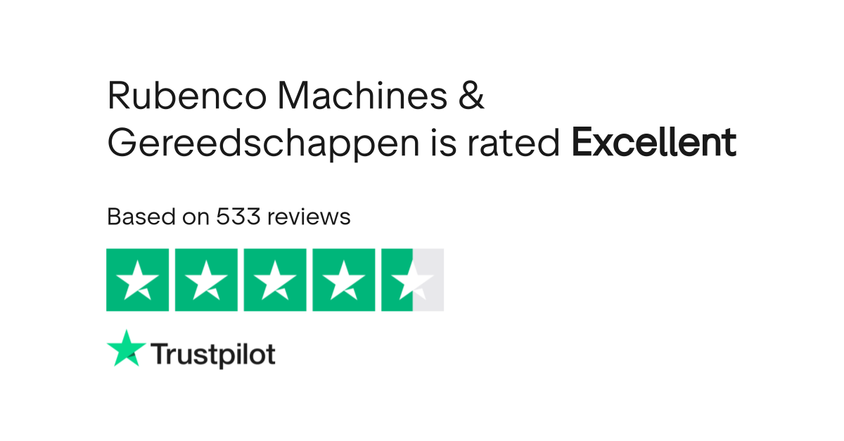 Rubenco Machines & Gereedschappen Reviews | Read Customer Service ...