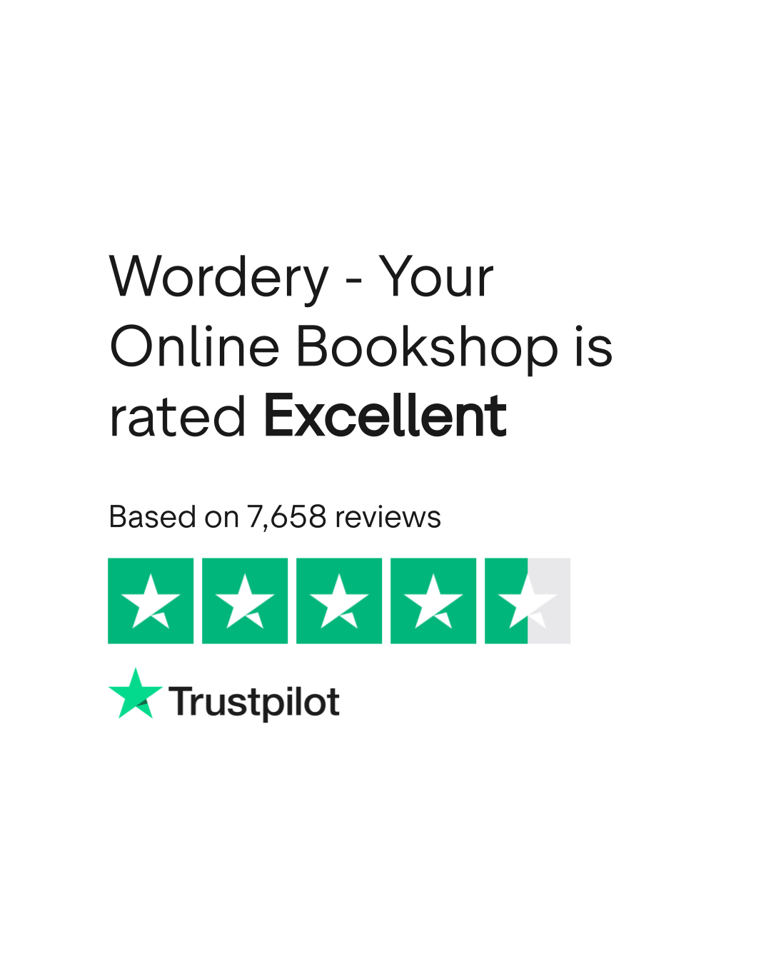 Wordery - Your Online Bookshop Reviews | Read Customer Service Reviews ...