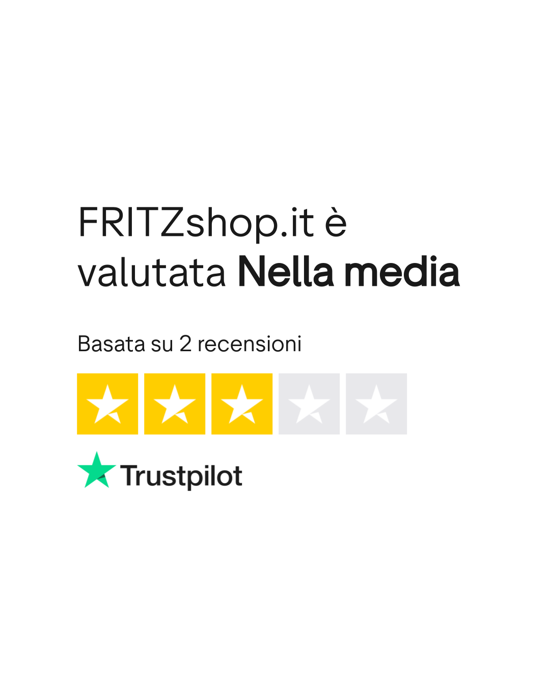 FRITZshop.it | Leggi le recensioni dei servizi di fritzshop.it