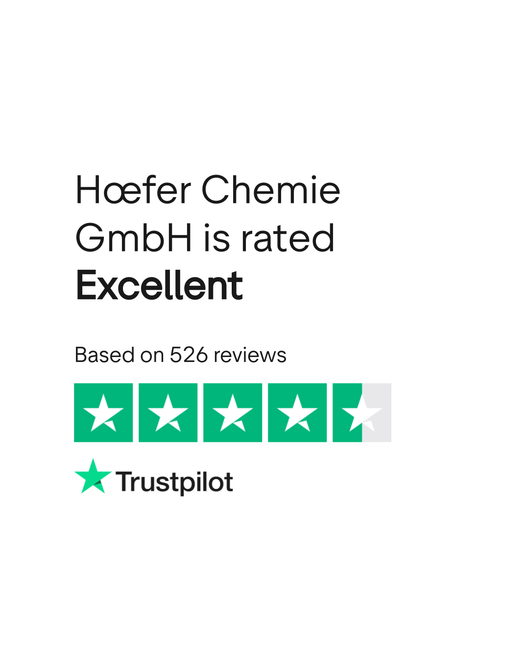 Hœfer Chemie GmbH Reviews | Read Customer Service Reviews of hoefer-shop.fr