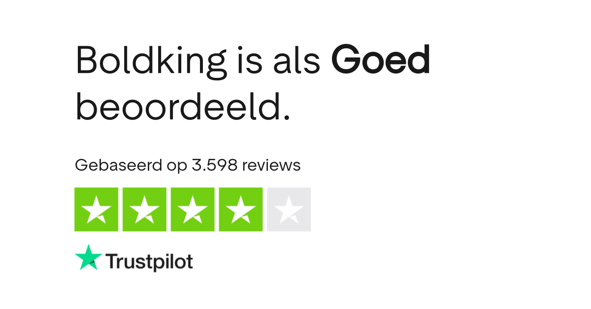 Boldking reviews | Bekijk consumentenreviews over www.boldking.com