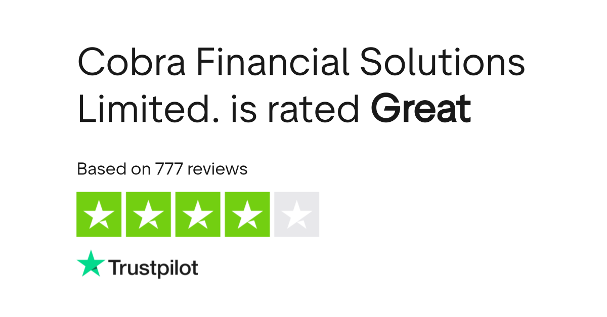 Cobra Financial Solutions Limited. Reviews | Read Customer Service ...