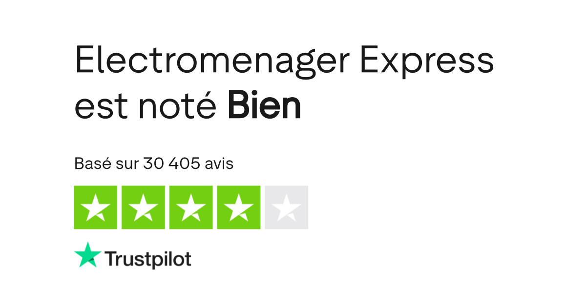 Avis de Electromenager Express | Lisez les avis marchands de www ...