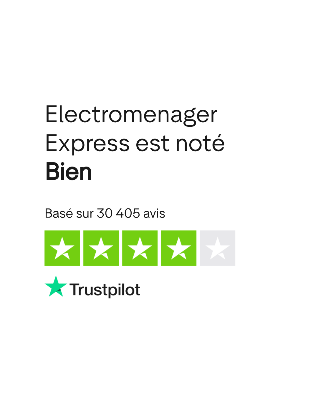 Avis de Electromenager Express | Lisez les avis marchands de www ...