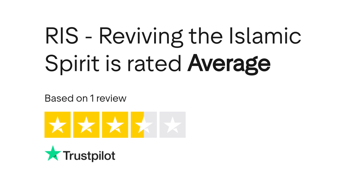 RIS - Reviving the Islamic Spirit Reviews | Read Customer Service ...