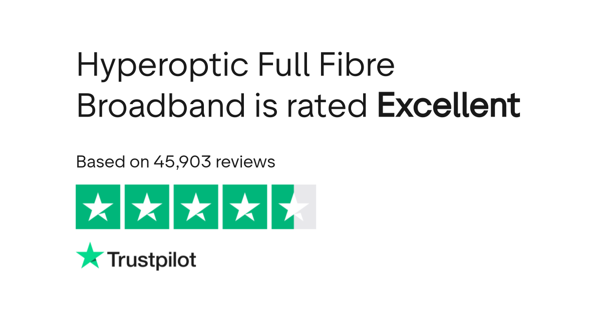 Hyperoptic Full Fibre Broadband Reviews | Read Customer Service Reviews ...