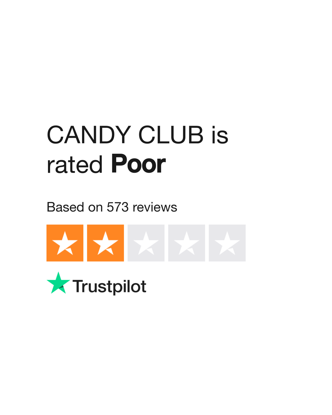 Candy club tracking store