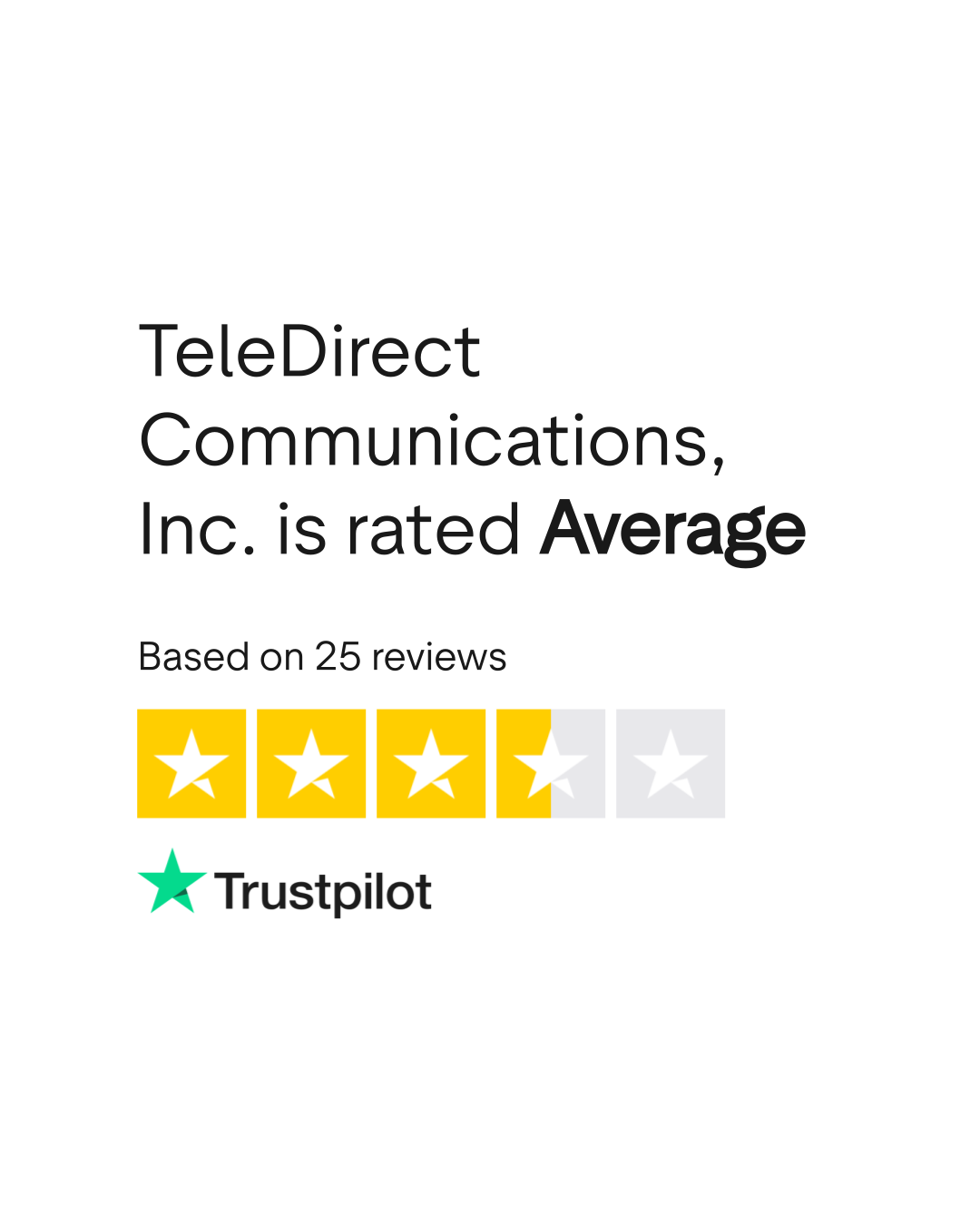 TeleDirect Communications, Inc. Reviews | Read Customer Service Reviews ...