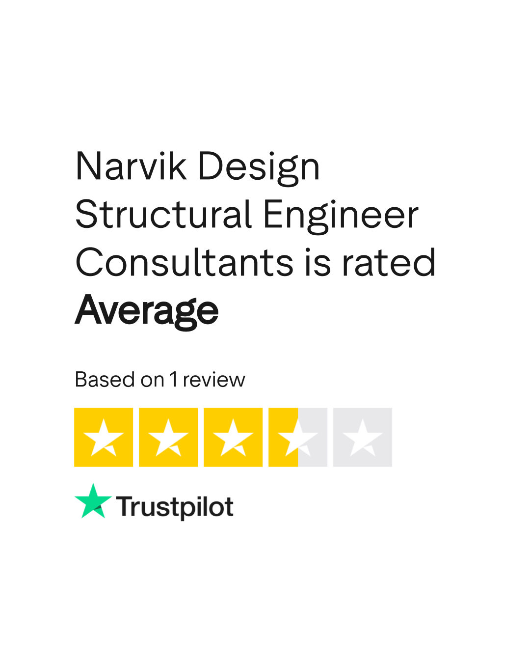 Narvik Design Structural Engineer Consultants Reviews | Read Customer Service Reviews of ...