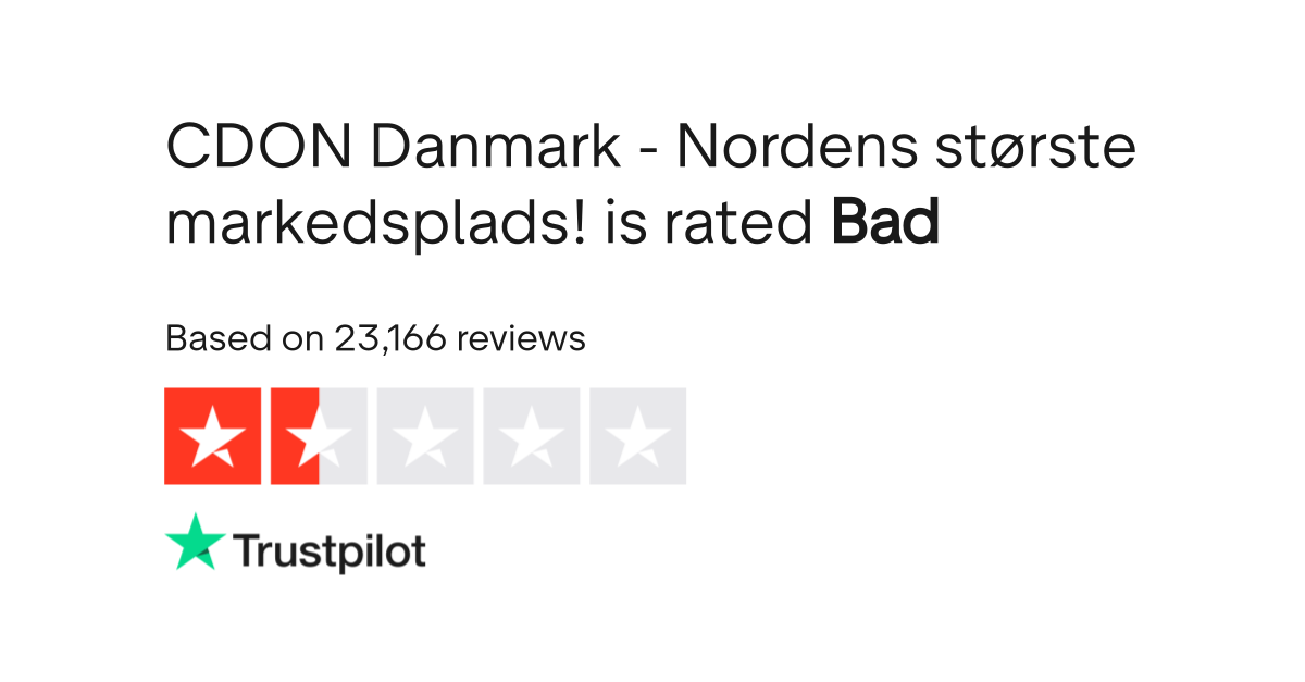 CDON Danmark - Nordens største markedsplads! Reviews | Read Customer ...